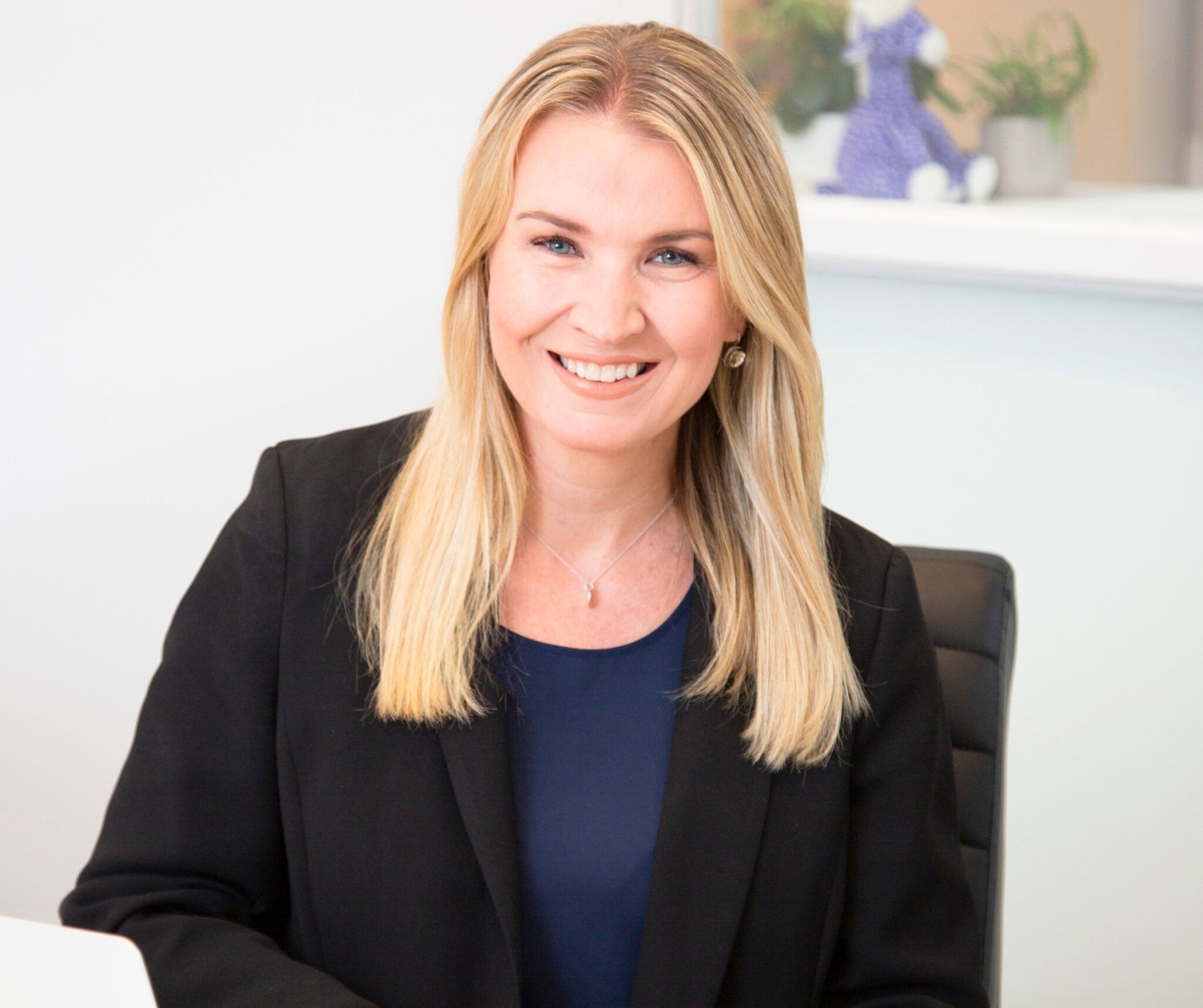 Kelly Wagner Promoted | InDaily Corporate Ladder - Purple Giraffe